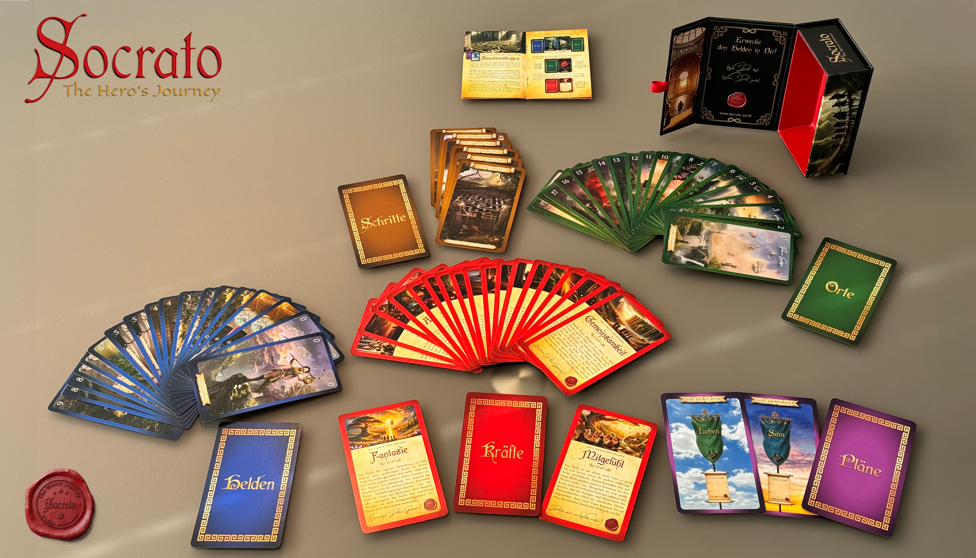 HillHouse Verlag GmbH - Socrato Kartenset